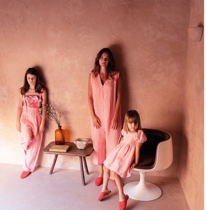 Linen Waves High Pants - Sets by Suuky Porto