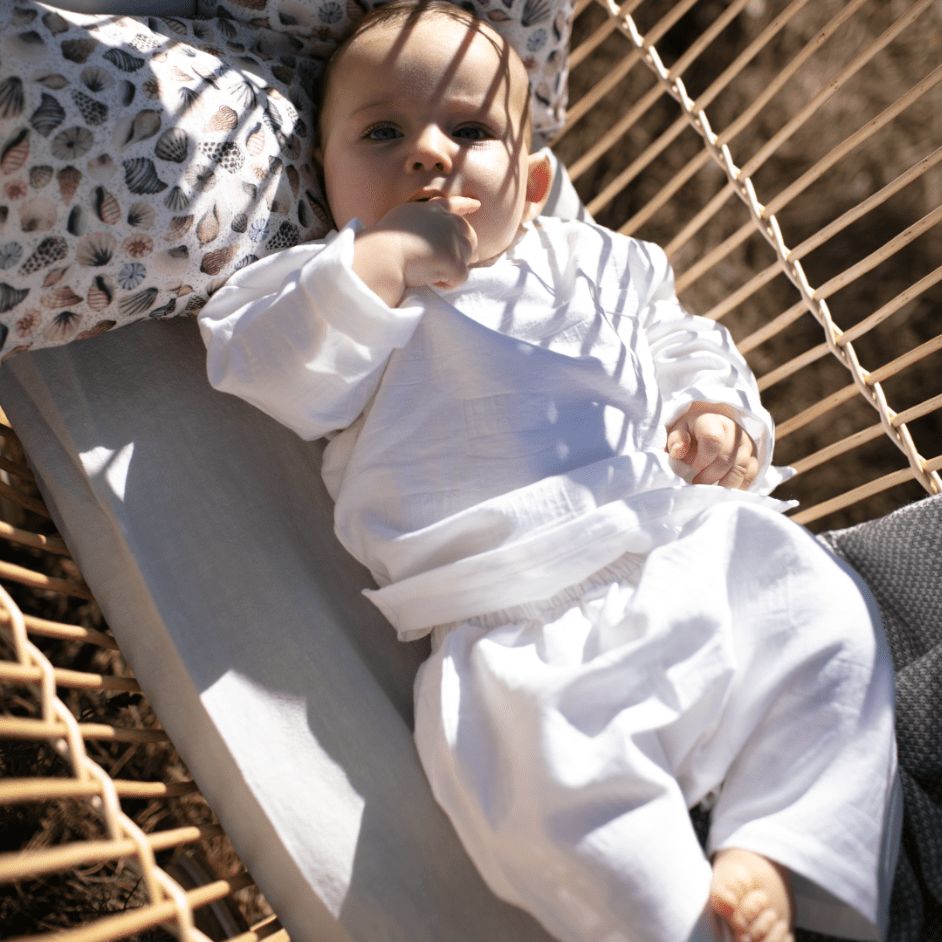 Damask | Baby Set | Dove - Sets by Suuky Porto